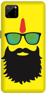 SAVETREE Back Cover for Realme C11,RMX2185 Beard Man Back Cover ...