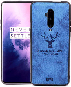 MOBILOVE Back Cover for OnePlus 7T Pro | Deer Pattern Cloth Texture ...