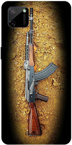 SAVETREE Back Cover for Realme C11,RMX2185 Ak-47, Danger, Gun Back ...