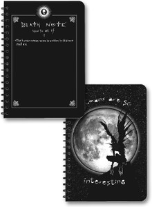 ComicSense Ryuk and Rule of Deathnote Anime A5 Note Book Blank 150 ...