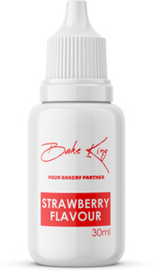 Bake King Strawberry Flavour Essence for Baking Cakes, Jams, Jelies ...
