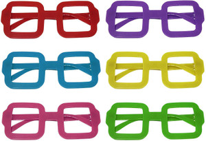 Confidence Square Shape Goggles Sunglasses For Kids And Adults (Set Of ...