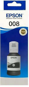 raj enterprises Epson 008 Ink Bottle, Black,+tri-color Black + Tri ...