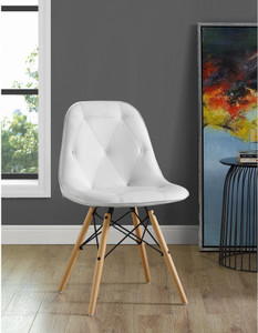 Finch Fox Manor Park Modern Eames Iconic Chairs in White Colour ...