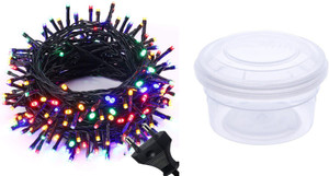 Omni 75 LEDs 40.01 m Multicolor Steady Strip Rice Lights Price in India ...
