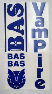 BAS Vampire SUPER QUALITY BAS Vintage Cricket BAT Sticker Bat Sticker ...