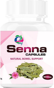 ELIF Senna Capsules (improve Bowel system) | 100% Natural and Organic ...