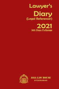 Lawyer's Diary 2021: Buy Lawyer's Diary 2021 by Asia Law House at Low ...