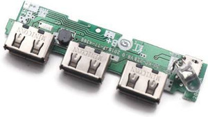 TechInfo 3 USB 5V 1A Mobile Power Bank Charger Controller Module ...