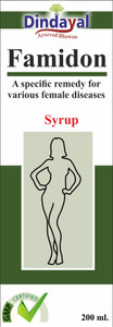 Dindayal Ayurved Bhawan FEMIDON SYRUP FOR VARIOUS FEMALE DISSEASES 200 ...