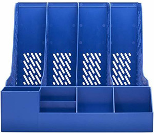 Flipkart.com | Brijshi 4 Compartments Plastic FILE RACK - FILE RACK