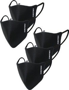 Gear Gear Oxypro Outdoor Face Mask ACCOXPOD05MSK01 Reusable (Black ...