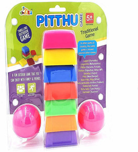 MAHVI TOYS Pitthu, Pittu, Bam Potti, Lagori, Pitthu Traditional Indian ...