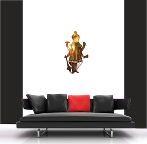 Sticker Hub 29 cm Lord Vishnu Acrylic 3D Mirror Wall Sticker (Gold ...
