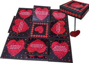 Easycraftz Quotes explosion box for chocolates Greeting Card Price in ...