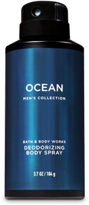 BATH & BODY WORKS Men's Collection Ocean Deodorant Spray - For Men ...
