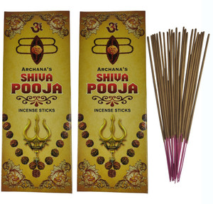 Utkarsh (Pack Of 2) Shiva Pooja Archana's Scented Incense Sticks Home ...