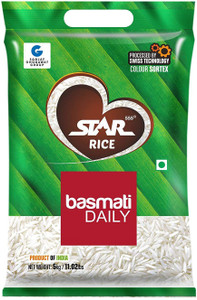 STAR 555 Basmati Daily, 5 Kg Basmati Rice (Long Grain, Raw) Price in ...