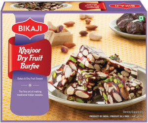 Bikaji Khajoor Dry Fruit Burfee Box Price in India - Buy Bikaji Khajoor ...