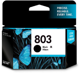 A S CARTRIDGE HP 803 Ink Cartridge, Black Black Ink Cartridge - A S ...
