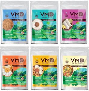Vmd KERALA SPECIAL COMBO (Pack of 6) - 6 Kg [ Palakkadan matta rice - 1 ...