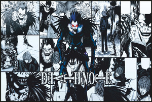 Death Note Anime Poster | Main Character | Comic Poster 14 | (12x18 ...