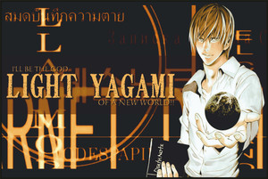 Death Note Anime Poster | Light Yagami 13 | (12x18) inches | 300 GSM ...