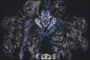 Death Note Anime Poster | ryuk Shinigami 7 | (12x18) inches | 300 GSM ...