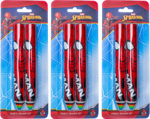 Flipkart.com | MARVEL GENUINE LICENSED SPIDERMAN PENCIL SHAPED ERASER ...