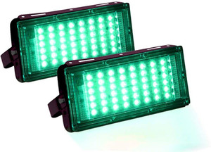 Enormity GREEN LED Flood Light (50 Watt) (Pack of 2) Flood Light ...
