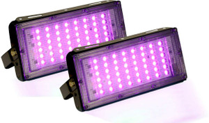Enormity Purple LED Flood Light-pack of 2 Flood Light Outdoor Lamp ...