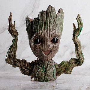 Jaipuri Craft Baby Groot Showpiece / Groot Planter Gift Set Baby Groot ...