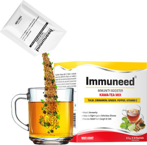 West Coast Immuneed Immunity Booster Kawa-Tea Mix (Tulsi, Cinnamon ...