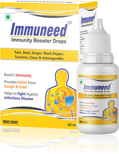 West Coast Immuneed Immunity Booster Drops (Basil, Tulsi, Dalchini ...