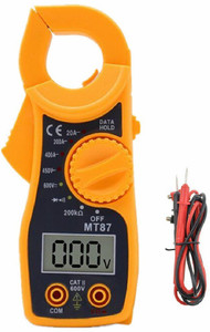 GoodsBazaar MT-87 Mini Pocket-Sized Digital Clamp Meter Electronic Tong ...