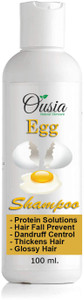 Ousia Egg White Shampoo Men & Women (100 ml)Anti Dandruff & Hair Fall ...