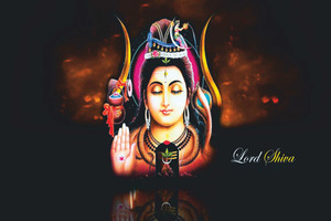 Ub Printer, Lord Shiva Poster, Shivam 19, (12x18), 300 GSM, with Matte ...