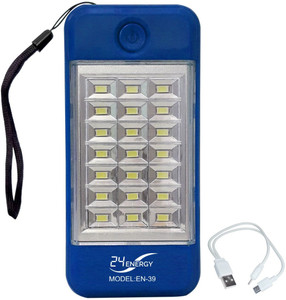 24 ENERGY LED Torch with Power Bank Rechargeable Torch Price in India ...