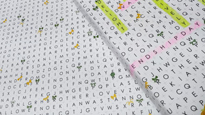 Evince Word Search Game Gift Wrapping Paper | for All Occasion and All ...