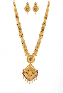 JK Jewels Alloy Gold Jewellery Set Price in India - Buy JK Jewels Alloy ...