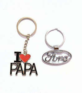 Loyal's I Love Papa Combo With Friend Design Keyring Key Chain Price in ...
