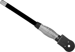 ACCESSOREEZ bike side antenna for universal all bike 6 inch ( black ...