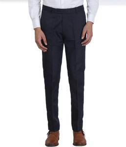 fellow Slim Fit Men Blue Trousers - Buy fellow Slim Fit Men Blue ...