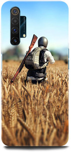 Inditex Back Cover for Realme X50 Pubg, Game, Army, Pubg Logo, Colorful ...