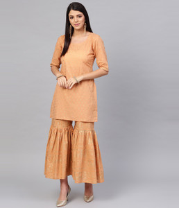 LIBAS Women Kurta Sharara Set - Buy LIBAS Women Kurta Sharara Set ...