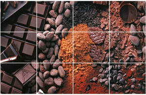 SUDARSHAN STICKER 58 cm Dark Chocolate Waterproof and Anti Oil Stain ...