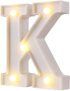 HOUSE OF QUIRK 6" LED Marquee Letter Lights Sign, Light Up Alphabet ...