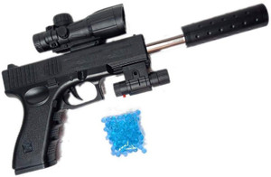 Toyvala SUPER GLOCK MODEL PUBG SHOOTING GUN TOY FOR KIDS WITH ULTRA ...