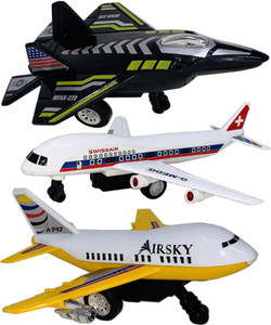 Giftary 3 Small Size Plastic Made Indian Miniature Model Mini Fighter ...