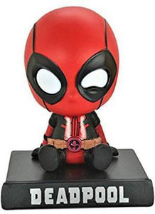 Daiyamondo Deadpool Moving Head Bobblehead Spring Dancing PVC Bobble ...